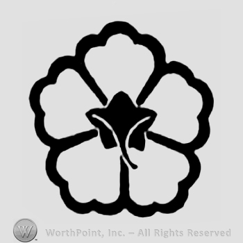 Mark with Tang flower | #797465