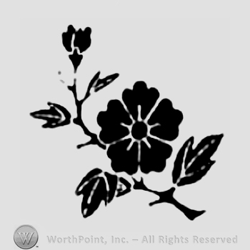 Mark with Tang flower | #797596