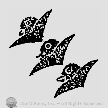 Mark with wild geese, Tokyo, Kofu shi | #797693