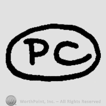 Mark with The letters "PC" and an oval. | #797993