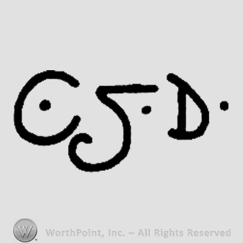 Mark with The letters "CSD" and three dots. | #798007