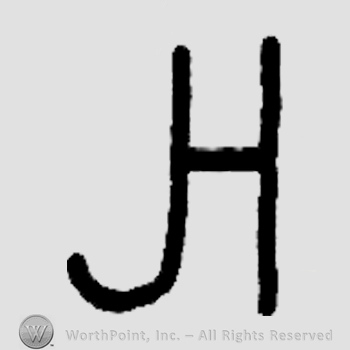 Mark with The monogram of letters "JH". | #798023