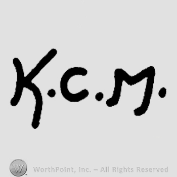 Mark with The letters "K. C. M.". | #798052