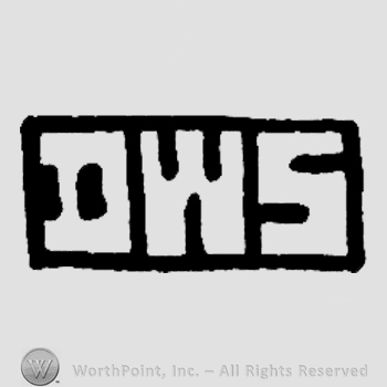 Mark with The letters "DWS" and a rectangle. | #798089