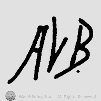 Mark with The letters "AVB.". | #798114
