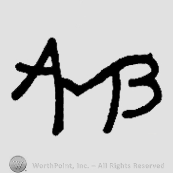 Mark with The monogram of letters "AVB.". | #798115