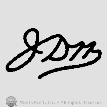 Mark with The letters "JDw". | #798119