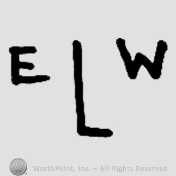 Mark with The letters "E L W". | #798124