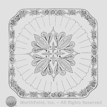 Mark with Glass Pattern: Adam; plate. | #798217