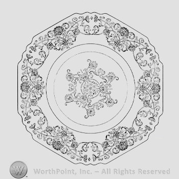 Mark with Glass Pattern: Florentine Number One; | #798245