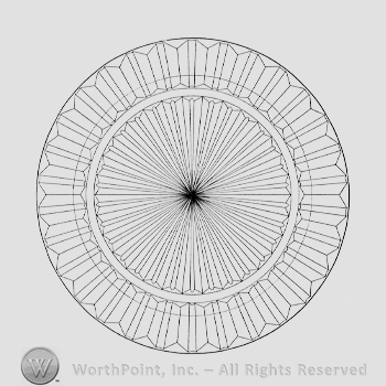 Mark with Glass Pattern: Fortune; plate. | #798246