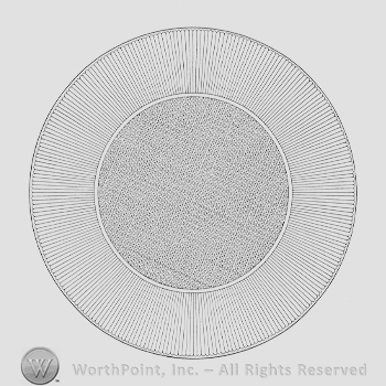 Mark with Glass Pattern: Homespun; plate. | #798253