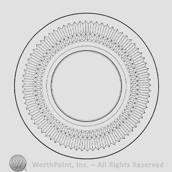 Mark with Glass Pattern: Lincoln Inn; plate. | #798257