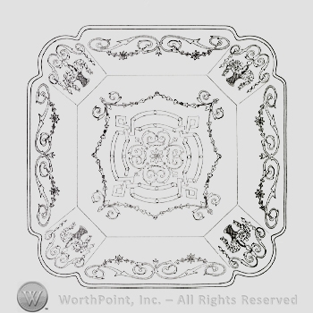 Mark with Glass Pattern: Lorain; plate. | #798258