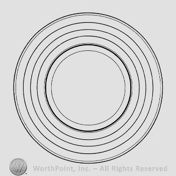 Mark with Glass Pattern: Moderntone; plate. | #798264