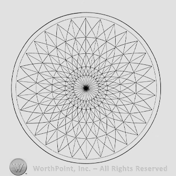 Mark with Glass Pattern: Windsor; plate. | #798301