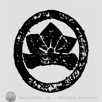 Mark with bellflower, Tokyo, Seto shi Harusame | #802482