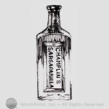 Mark with Sarsaparilla bottle: CHAMPLIN'S | #803579