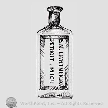 Mark with Sarsaparilla bottle: E.N. LIGHTNER & | #803673