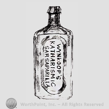 Mark with Sarsaparilla bottle: WYNKOOP'S | #803772