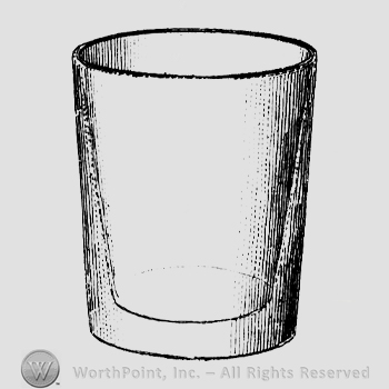 Mark with Glass pattern: No.92; bar tumbler. | #804365