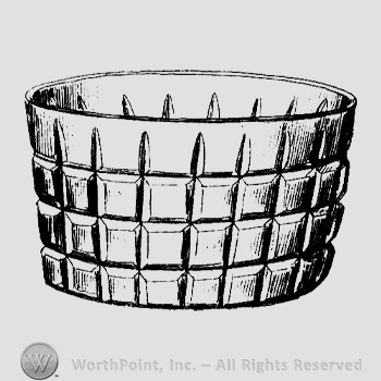 Mark with Glass pattern: unknown; sherbet cup. | #804658