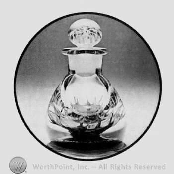 Mark with Glass Pattern: INK BOTTLE; paperweight. | #807570