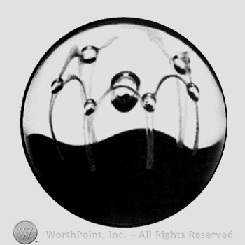 Mark with Glass Pattern: MAY DANCE; paperweight. | #807578