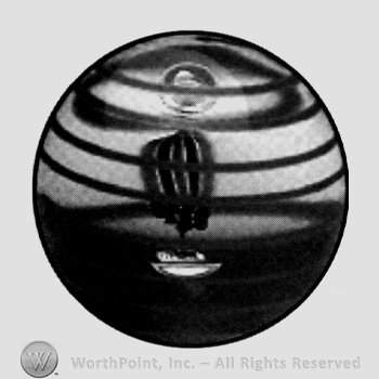 Mark with Glass Pattern: ENIGMA; paperweight. | #807815