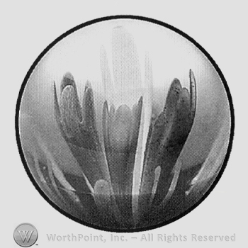 Mark with Glass Pattern: SYMPHONY; paperweight. | #807875