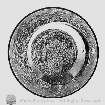 Mark with Glass Pattern: JUPITER; paperweight. | #808077