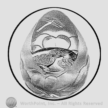 Mark with Glass Pattern: MIDSUMMER; paperweight. | #809080