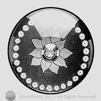 Mark with Glass Pattern: FLORAL REFLECTIONS; | #809105