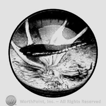 Mark with Glass Pattern: PILOT FISH; paperweight. | #809430