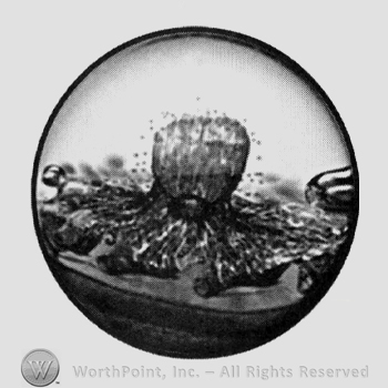 Mark with Glass Pattern: WATCHTOWER; paperweight. | #809503