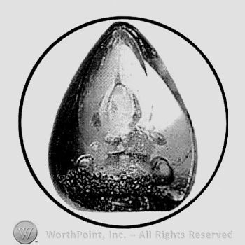 Mark with Glass Pattern: ABYSS; paperweight. | #810319