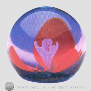 Mark with Glass Pattern: Solitaire; paperweight. | #810340