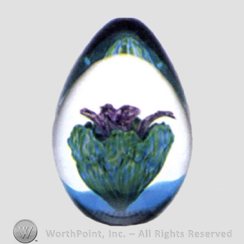 Mark with Glass Pattern: Sumatra; paperweight. | #810356