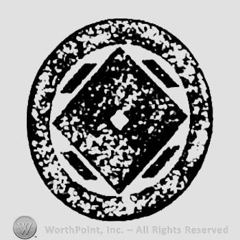 Mark with square with a hole in middle, Tokyo, | #811720