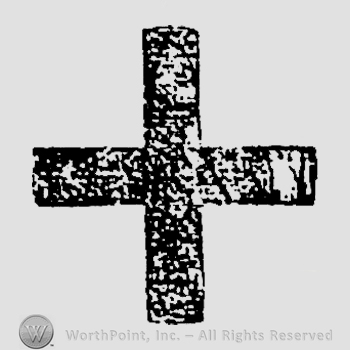 Mark with symbol of the cross, Tokyo, Toei | #811888