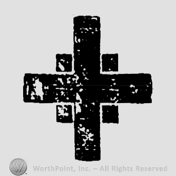 Mark with symbol of the cross, Tokyo, Tokyo | #811891