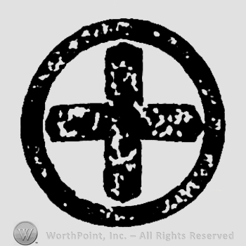 Mark with symbol with an abstract cross, Tokyo, | #811898