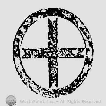 Mark with symbol with an abstract cross, Tokyo, | #811899