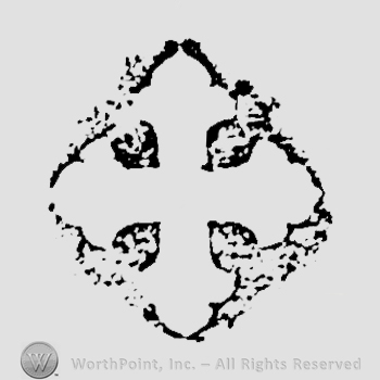 Mark with symbol with an abstract cross, Tokyo, | #811924