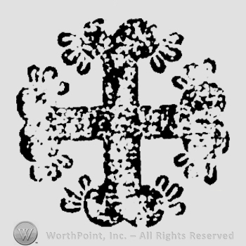 Mark with symbol with an abstract cross, Tokyo, | #811926