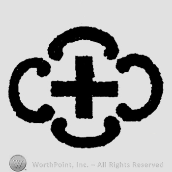 Mark with symbol with an abstract cross, Tokyo, | #811944
