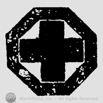 Mark with symbol with an abstract cross, Tokyo, | #811945