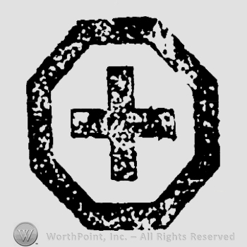 Mark with symbol with an abstract cross, Tokyo, | #811947