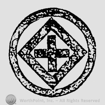 Mark with symbol with an abstract cross, Tokyo, | #811949