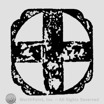 Mark with symbol with an abstract cross, Tokyo, | #811951